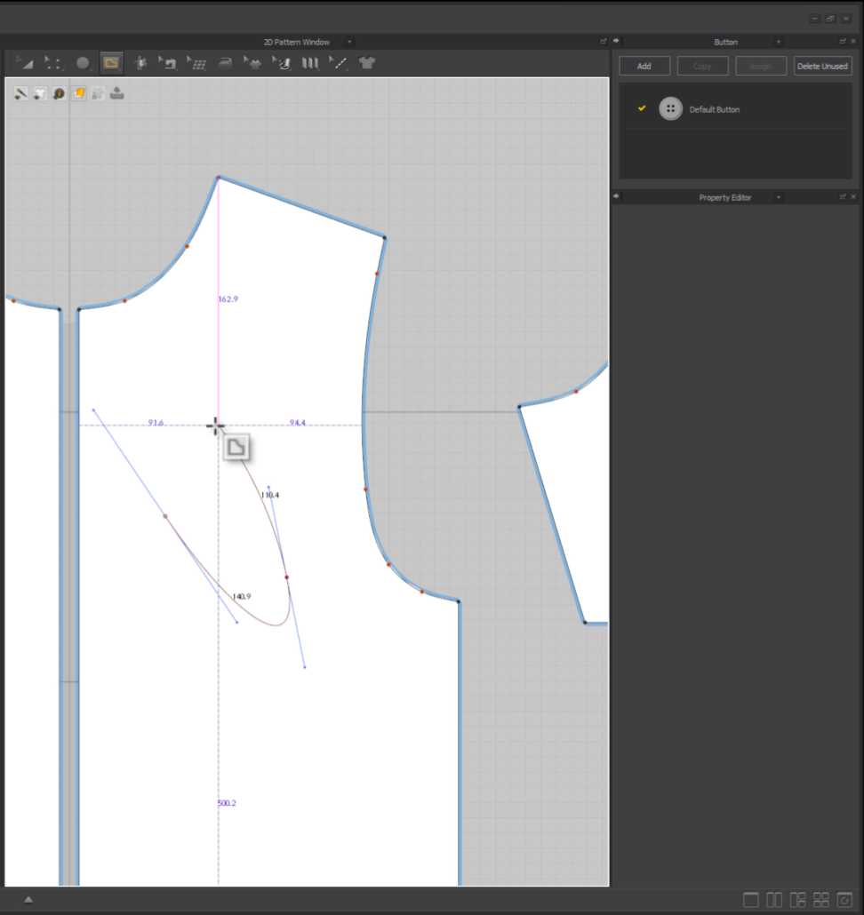 Create AI Bezier Curve – Marvelous Designer