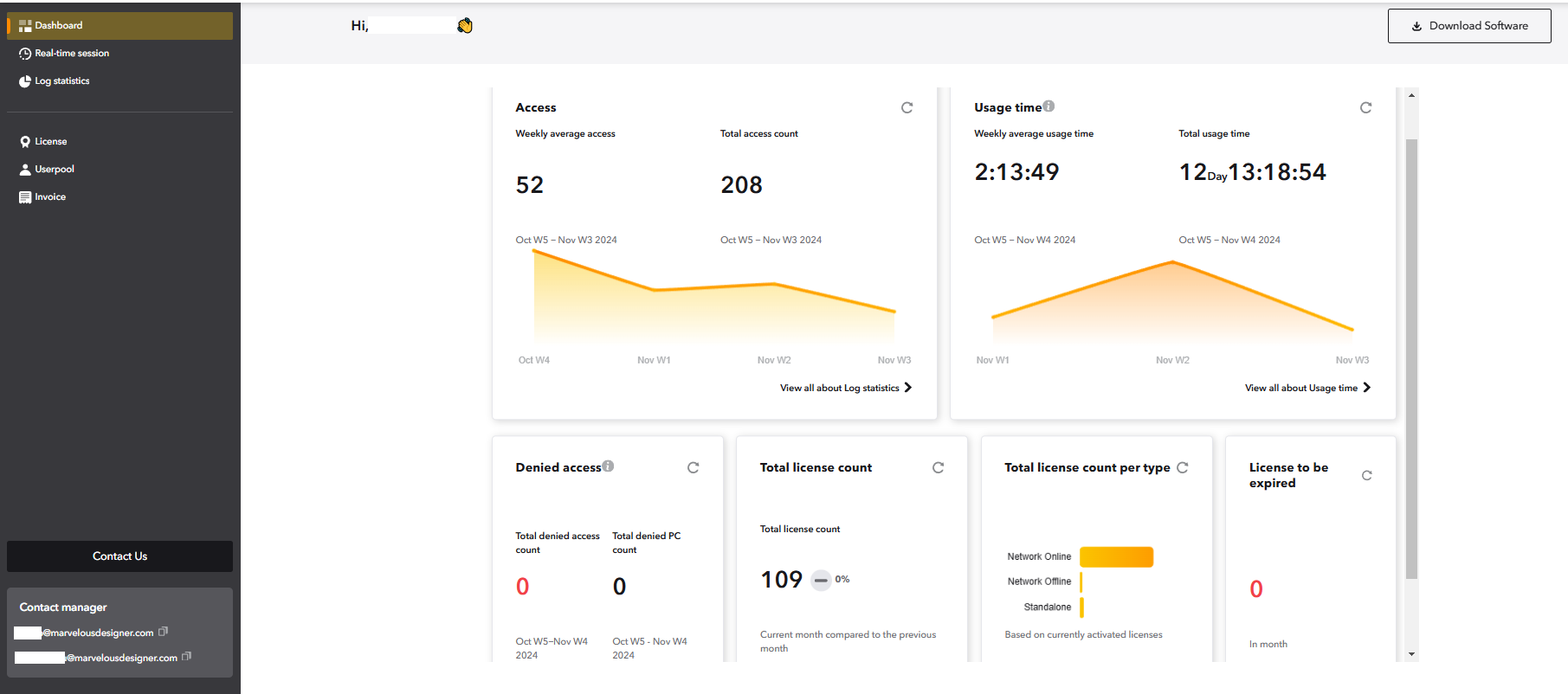 Enterprise License Management Guide – Marvelous Designer